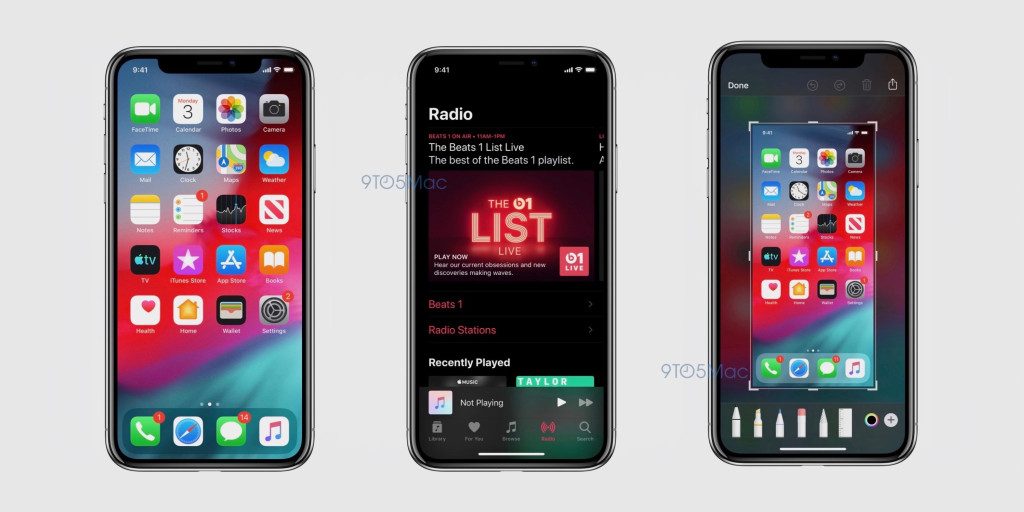 More new images reveal iOS 13 Dark Mode and more – Appleosophy