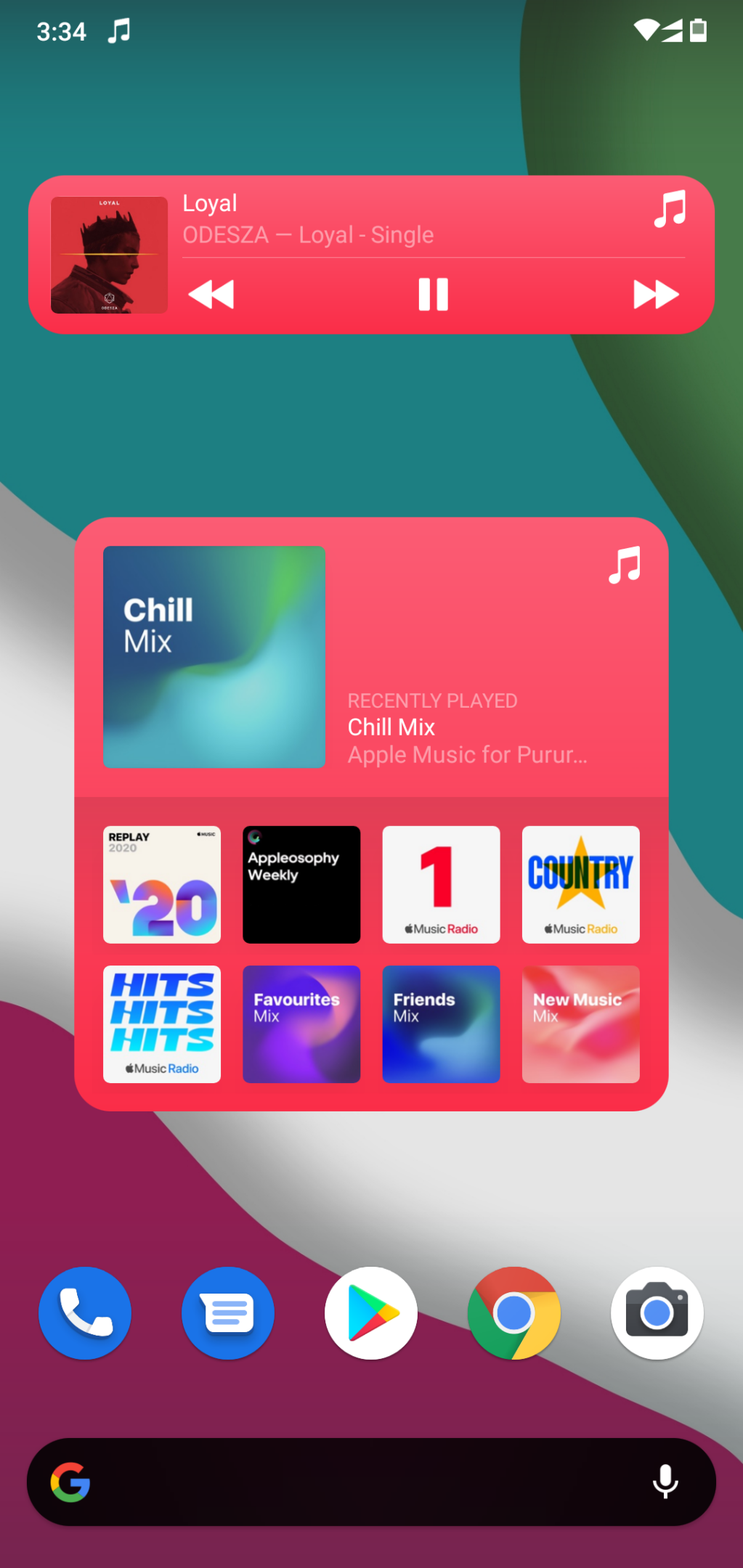 Exclusive: Apple adds New Widgets to Apple Music on Android – Appleosophy