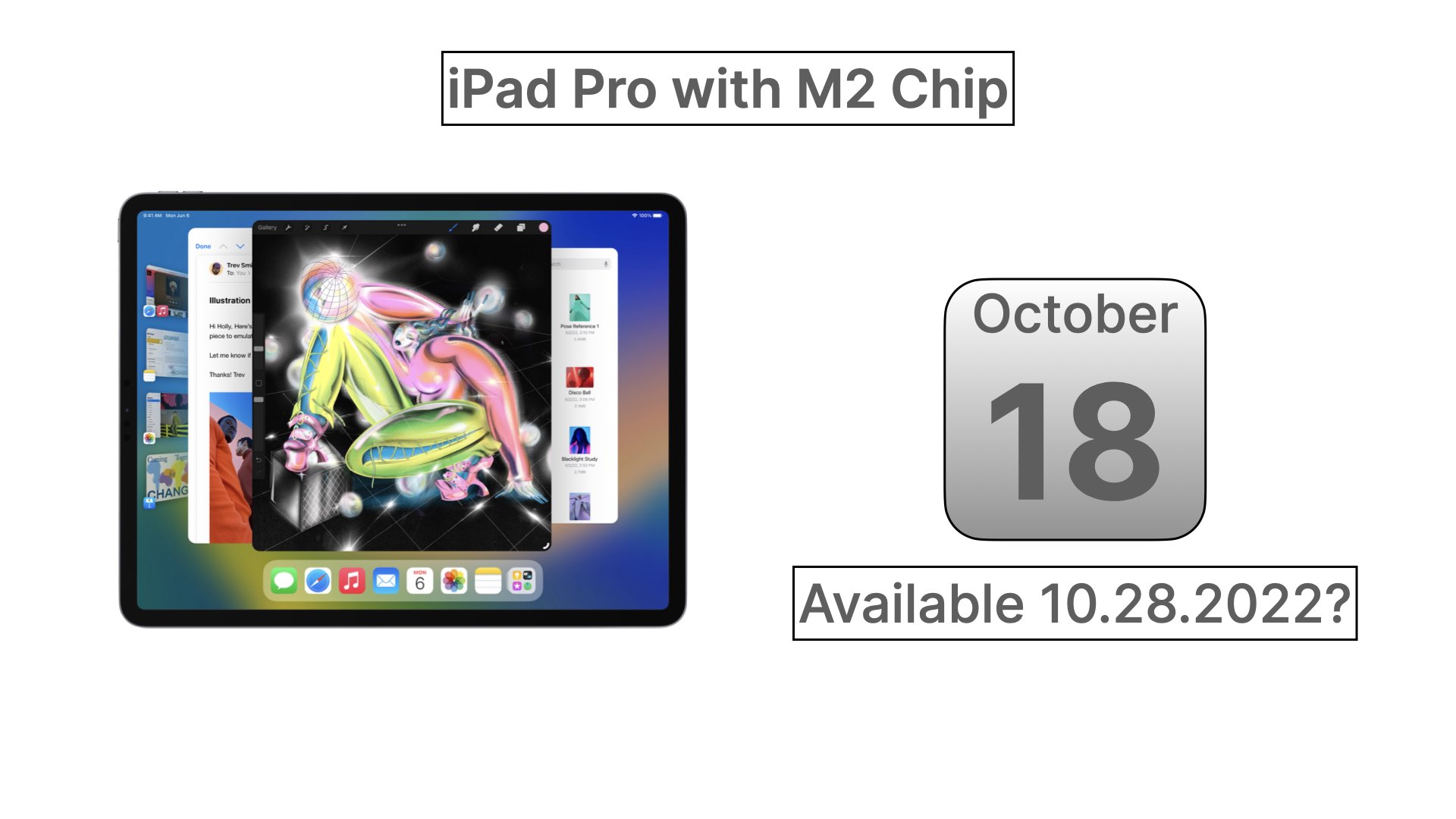 Apple to Announced M2 iPad Pro Within a Few Days