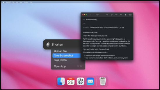 ChatGPT for Mac app is now available to download