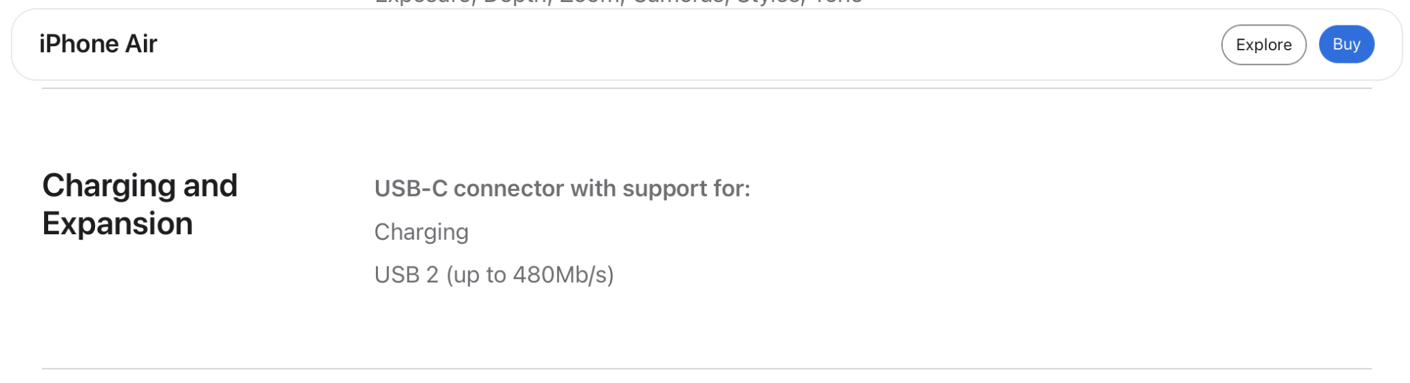 There's one more feature that the iPhone Air's USB-C port lacks ...