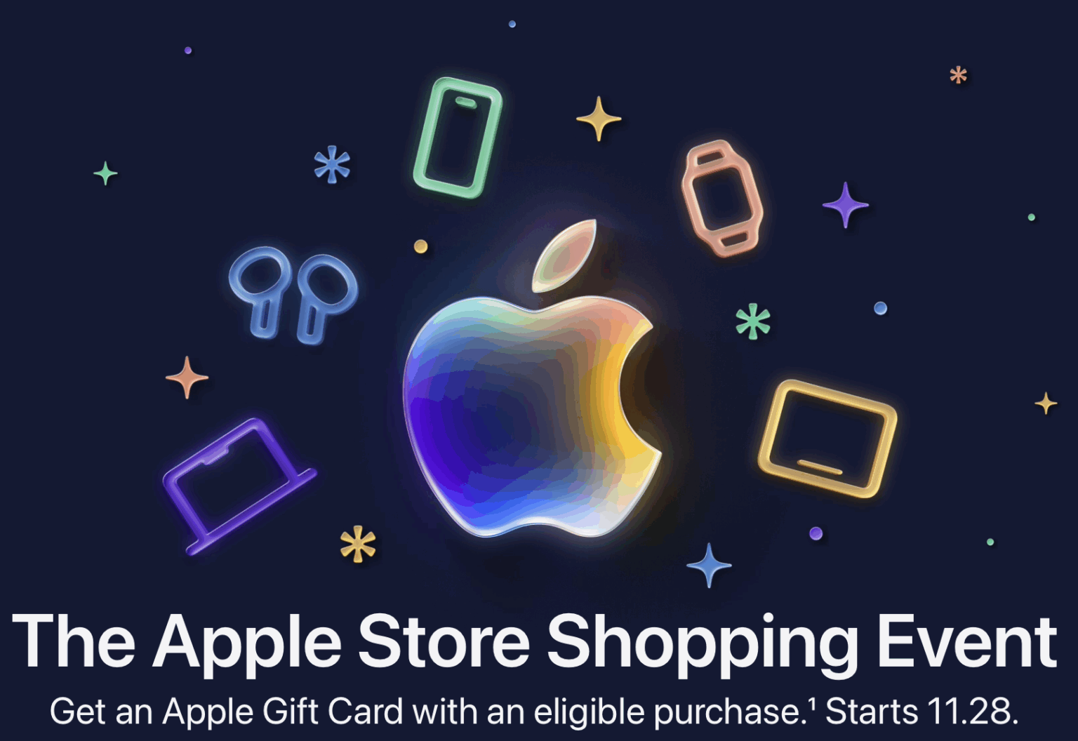 Apple announces 2025 Apple Store Shopping Event in time for the holiday ...