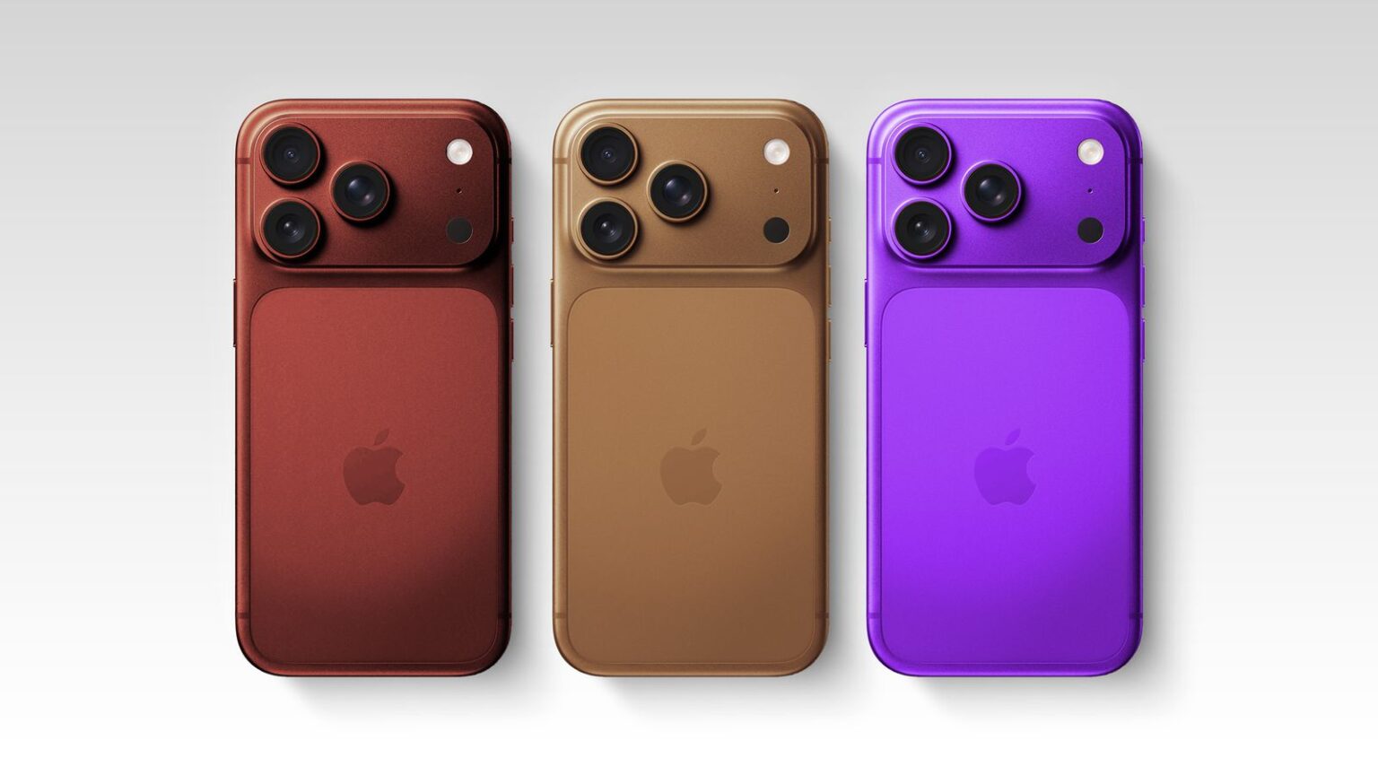 Gurman: Apple testing ‘deep red’ finish for iPhone 18 Pro, color ...